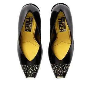 Onitsuka Tiger Studded Heeled Shoes - Black