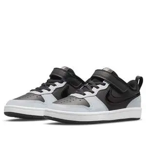 Nike Court Borough Low 2 Sneakers - Black/gray
