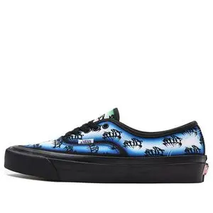 VANS Authentic 44 Dx Skate Sneakers - Black/blue/purple