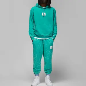 JORDAN Fw22 Solid Color Logo Lacing Sports Pants/trousers/joggers Green - Default Colorway
