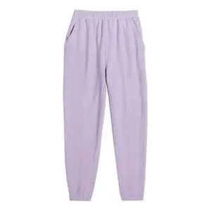 Adidas Originals X Ivy Park Crossover Casual Solid Color Bundle Feet Sports Pants/trousers/joggers Purple - Multi-color