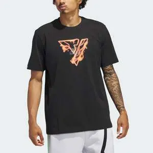 Adidas Trae Young Icy Fire Signature T-shirts