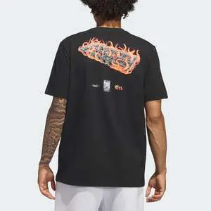Adidas Trae Young Icy Fire Signature T-shirts