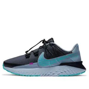 Nike Legend React 3 Shield Athletic Sneakers - Black/blue
