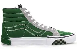 VANS Sk8-hi Reissue Cap Floral High Top Sneakers - Green