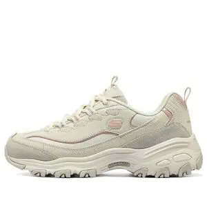 Sketchers Dlites "beige Pink" Sneakers - Beige/pink