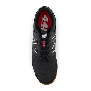 NEW BALANCE 442v2 Team Indoor Soccer Shoes - Black/white