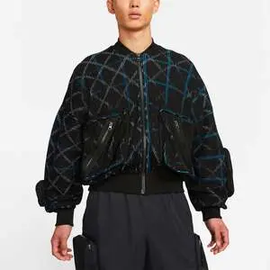Nike Ma-1 Bomber Jacket With Multiple Pockets