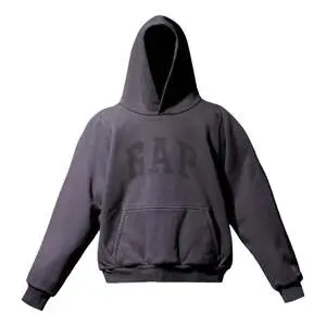 Yeezy Ss22 Dove Shrunken Hoodie - Black