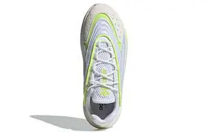 Adidas Ozelia Lace Up Sneakers - Grey/green