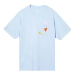 Nike Men's Nike Printing Pocket Casual Short Sleeve Blue T-shirt Default Color