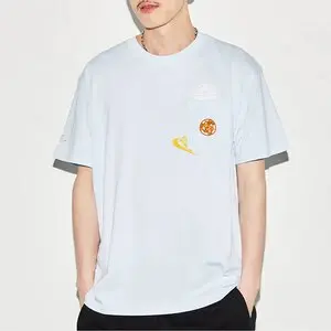Nike Printing Pocket Casual Short Sleeve Blue T-shirt - Default Color