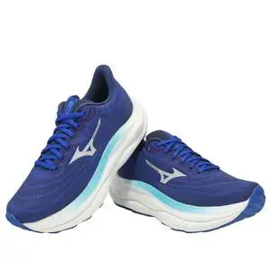 Mizuno Wave Sky Athletic Sneakers - Blue/white