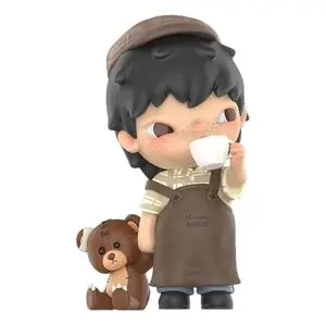 POP MART Hirono Coffee Figure 8.5cm - Multi-color