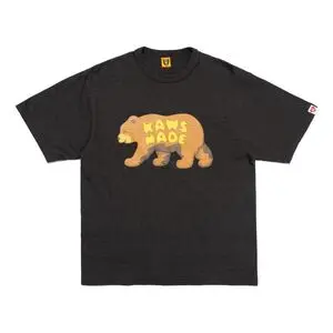 HUMAN MADE X Kaws Graphic T-shirt - Black