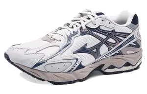 Mizuno Wave Solar V2 Athletic Sneakers - Beige/navy