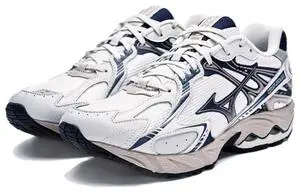 Mizuno Wave Solar V2 Athletic Sneakers - Beige/navy