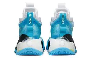 ANTA Klay Thompson "turn Back The Powers Of Darkness" High-top Sneakers - White/blue/black