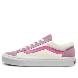 VANS Style 36 Retro Sport Low Top Sneakers - White/pink