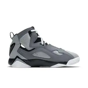 JORDAN True Flight High Top Sneakers - Grey/white/black