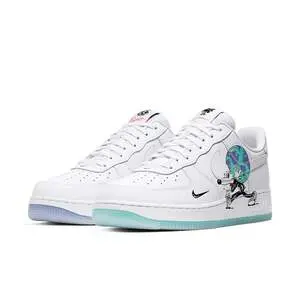 Nike X Steven Harrington Air Force 1 Low Flyleather Qs "earth Day