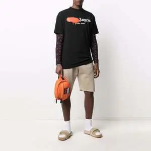 Palm Angels Ss21 Hong Kong Sprayed Logo T-shirt