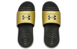 Under Armour Ansa Fixed Slides - Gold