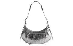 Balenciaga Le Cagole Small Shoulder Bag - Silver