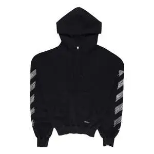 Off-White Scribble Diag-print Cotton Hoodie