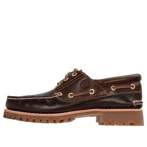 Timberland Handsewn Boat Shoe With Lug Sole - Brown