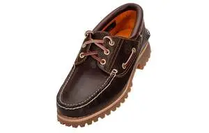 Timberland Handsewn Boat Shoe With Lug Sole - Brown