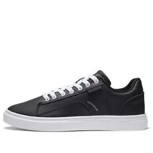 LI-NING Classic Skateboarding Low Top Sneakers - Black