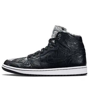 JORDAN 1 Retro High 'bhm' Sneakers - Black/white