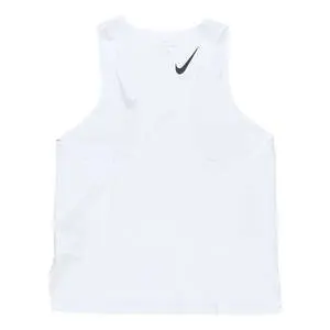 Nike As Aerowift Singlet - White
