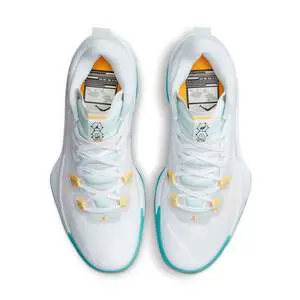 JORDAN Air Zion 1 Pf Athletic Sneakers - White/blue