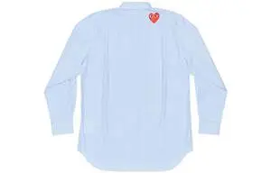 Play Comme Des Garcon X The North Face Striped Shirt - Blue
