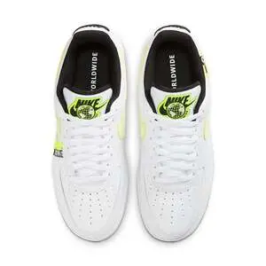 Nike Force 1 '07 Lv8 Worldwide Pack Sneakers - White/volt/black