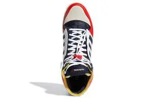 Adidas Top Ten De High Top Sneakers - White/black/red
