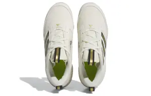 Adidas Purehustle 3 Baseball Cleats - White/gold