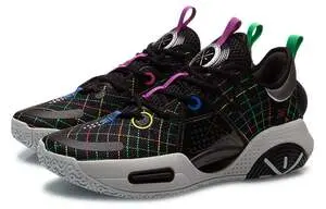 LI-NING Wade All City " Rainbow" Sneakers - Black