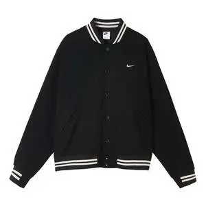 Nike Nsw Varsity Jacket - Black/white