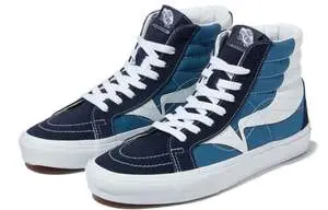 VANS Sk8-hi Reissue Sneakers - Blue/white