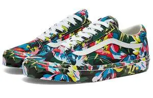 VANS Kenzo X Og Old Skool Lx Floral Green - Black/red/blue