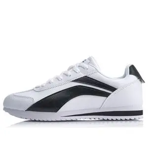 LI-NING 3k Classic Retro Lace-up Sneakers - Whiteblack