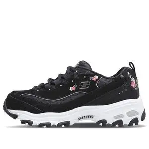 Sketchers D'lites 1.0 Embroidered Sneakers