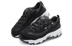 Sketchers D'lites 1.0 Embroidered Sneakers