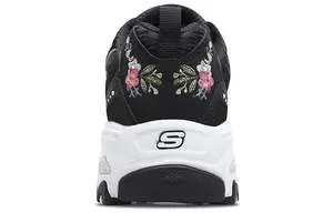 Sketchers D'lites 1.0 Embroidered Sneakers
