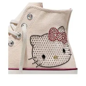 CONVERSE X Hello Kitty Chuck Taylor 70 Swarovski High Top Sneakers