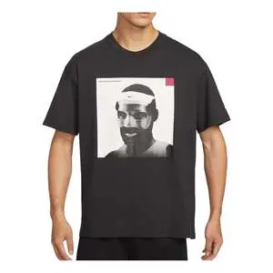 Nike Lebron T-shirt Asia Sizing 'masked Menace - Black