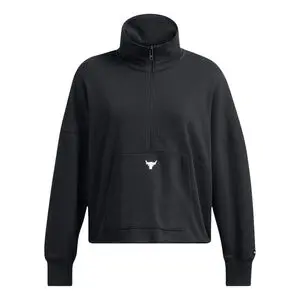 Under Armour Project Rock Half Zip Top - Black